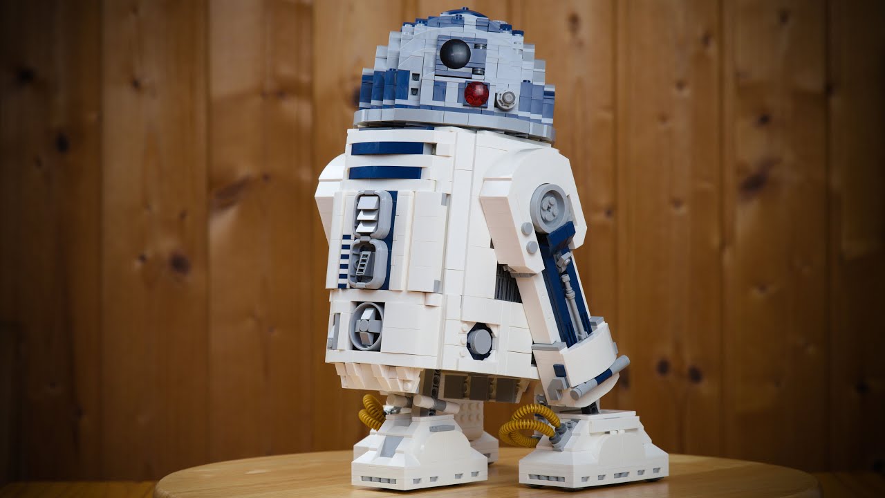 Time-Lapse: LEGO 75308 Star Wars R2-D2 - YouTube