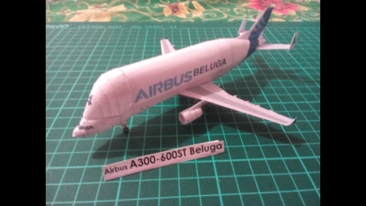 Airbus A300 600st Beluga Papercraft Super Transporter Papercraft ...