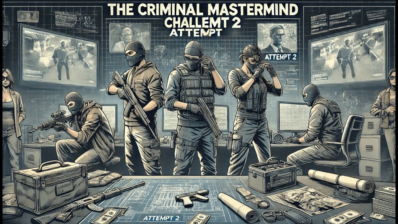 The Criminal Mastermind Challenge Attempt 2 - YouTube