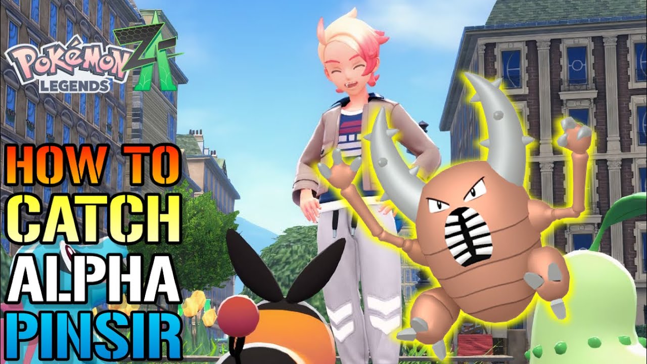 Pokémon Legends: Z-A ALPHA "Pinsir" Location Guide! How To Catch Him ...