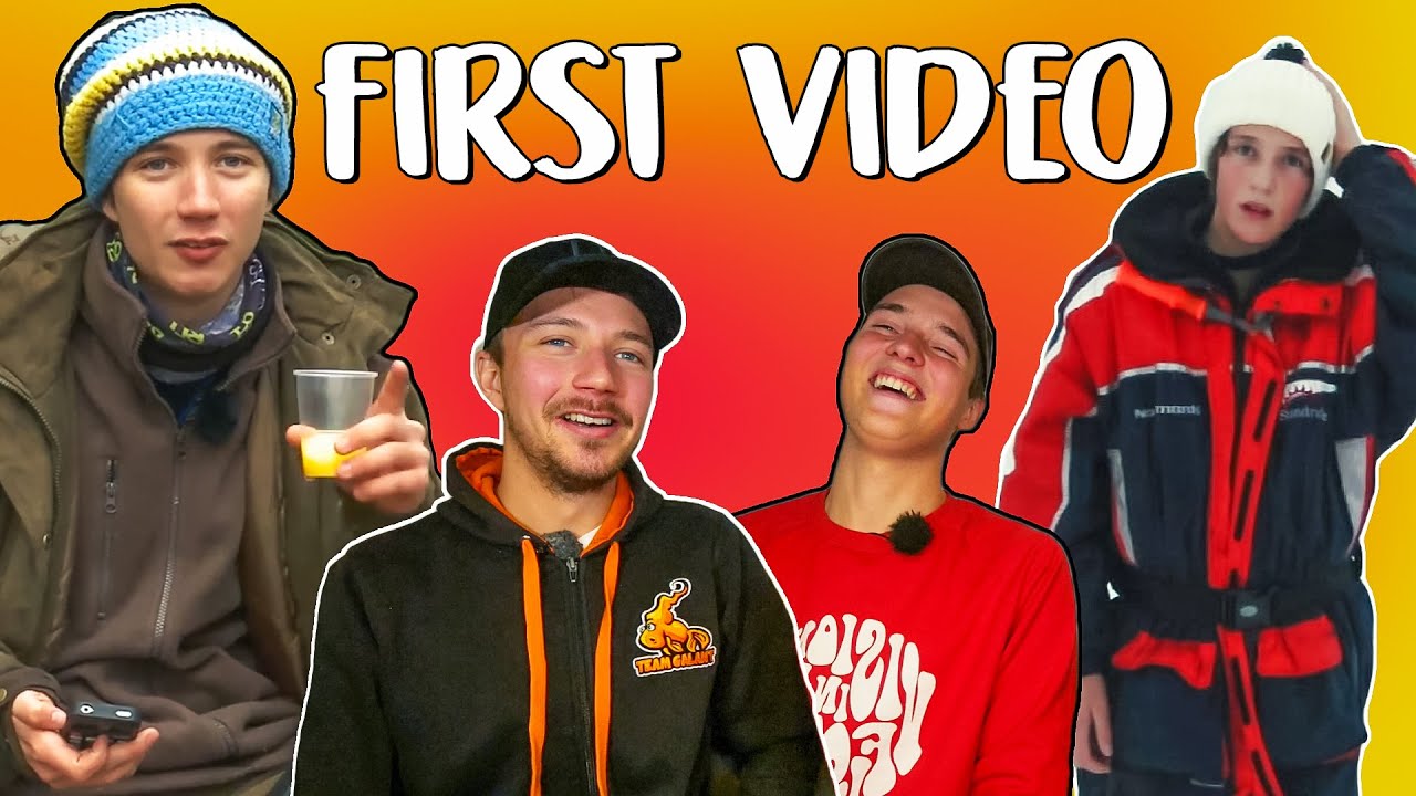 REACTING ON OUR FIRST VIDEO ON YOUTUBE (10 YEAR ANNIVERSARY) | Team ...