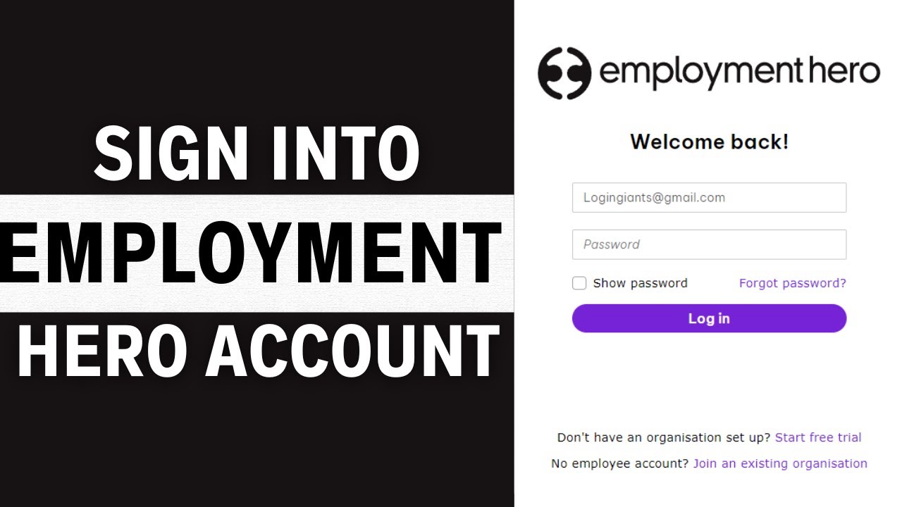 Employment Hero Payroll Login | How to Sign in Employment Hero Employee ...
