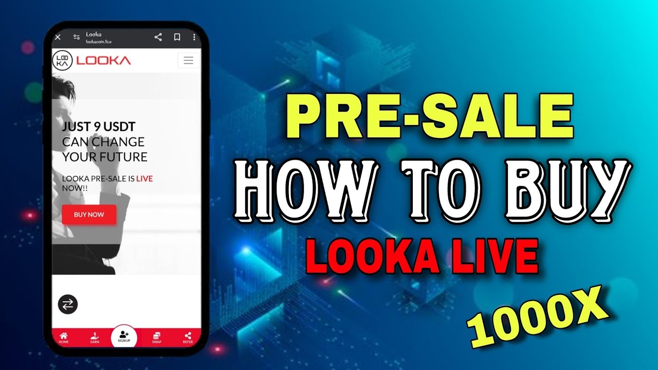 How to buy looka coin 🚀1000X return coin looka live || @Lookacoin_live ...