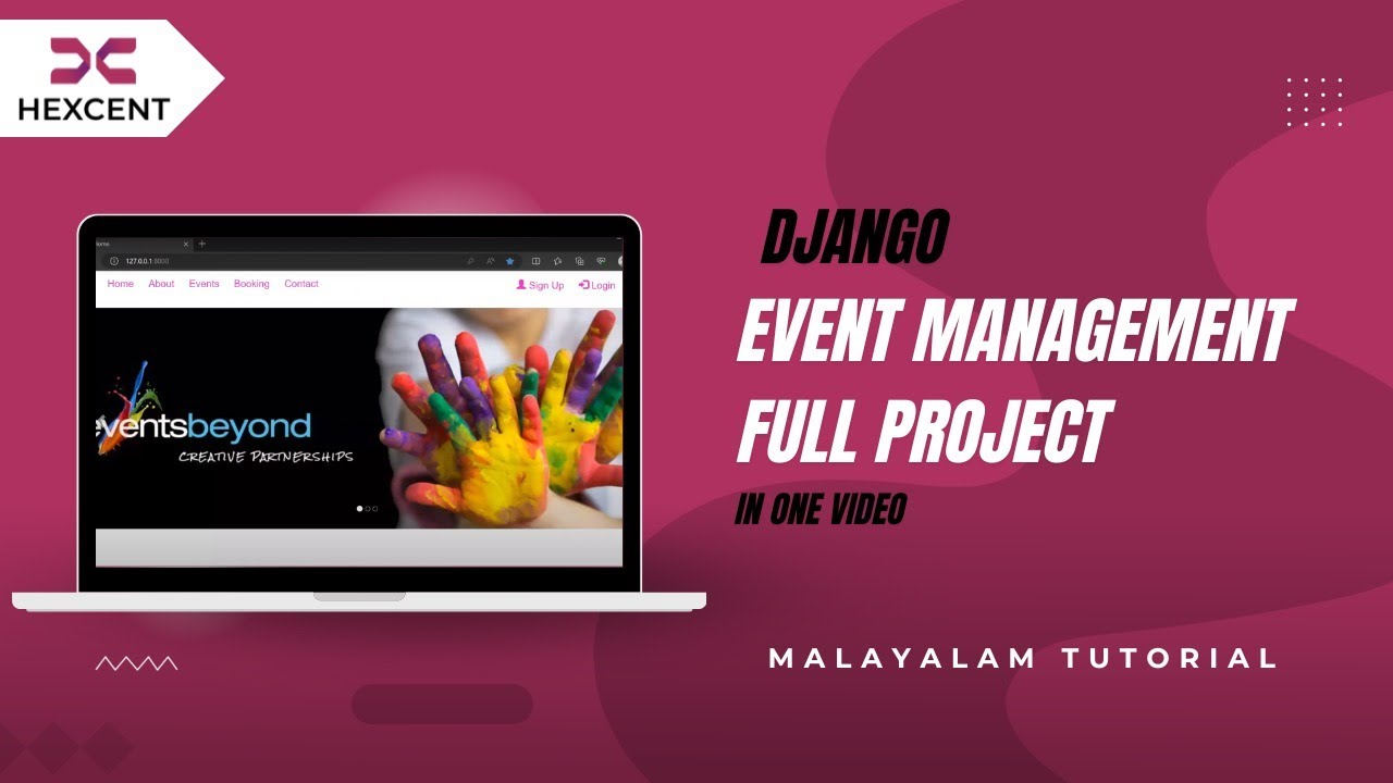 Event Management Full Project Django Malayalam Tutorial Hexcent Youtube 8854