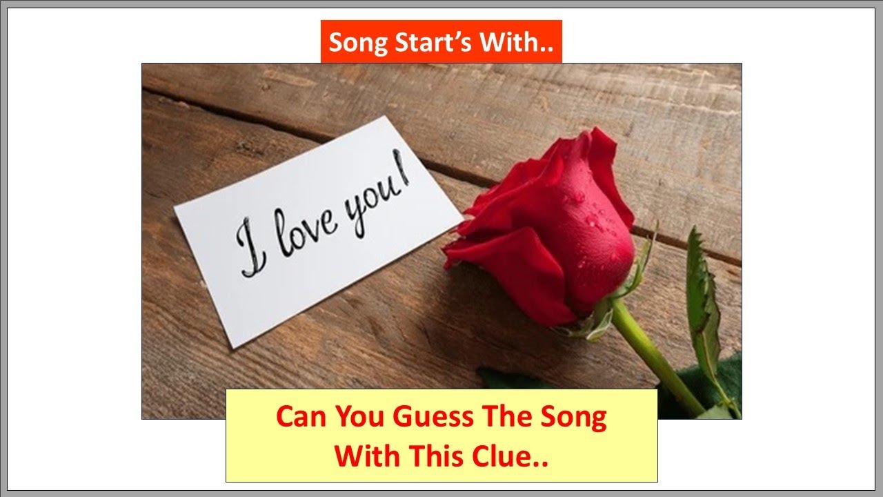 One Image Challenge!! Guess The Song With One Image Clue ?? | 90's ...