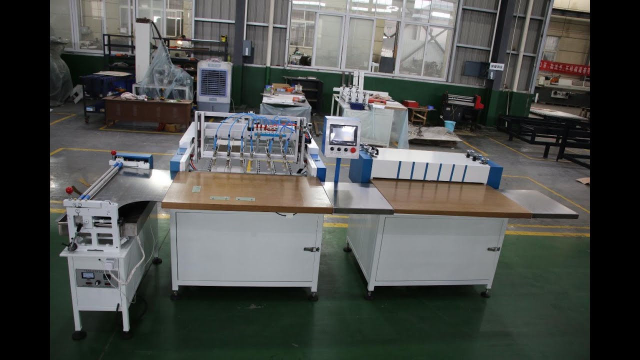 PKA-800 semi automatic case making machine/hardcover making machine ...