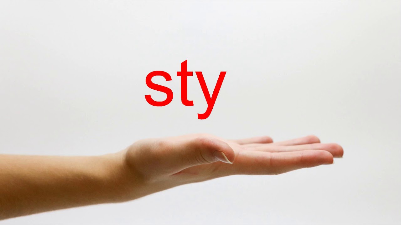 How to Pronounce sty - American English - YouTube