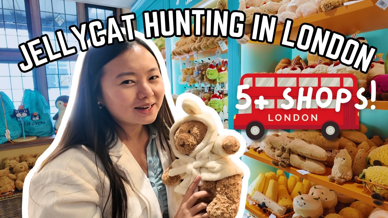 Jellycat Hunting in LONDON vlog! 🧸🍂 - YouTube