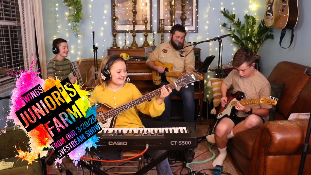Colt Clark and the Quarantine Kids play "Junior's Farm" from our 3/20 ...