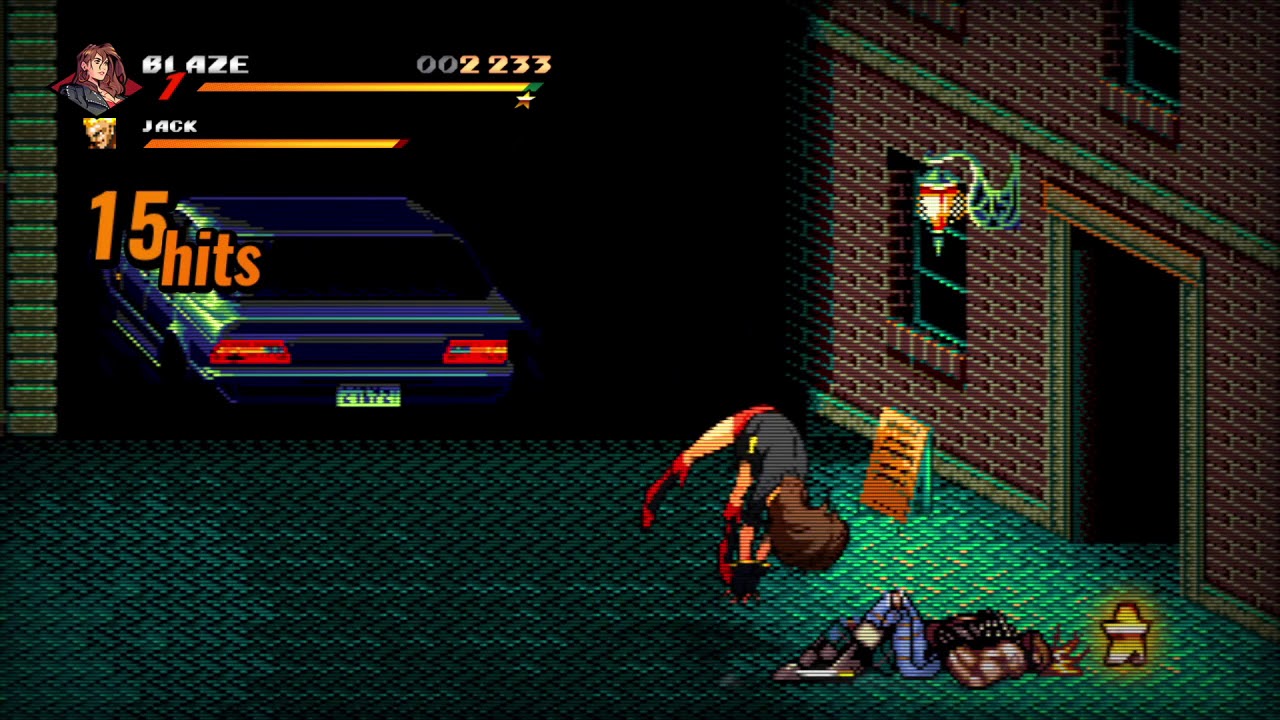 Streets of Rage 4 - Jack Boss Throwback - YouTube