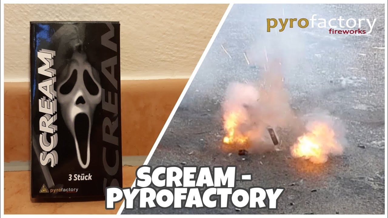 Scream von Pyrofactory | Böller mit Heul-Vorbrenner 🧨 | Pyro TV - YouTube