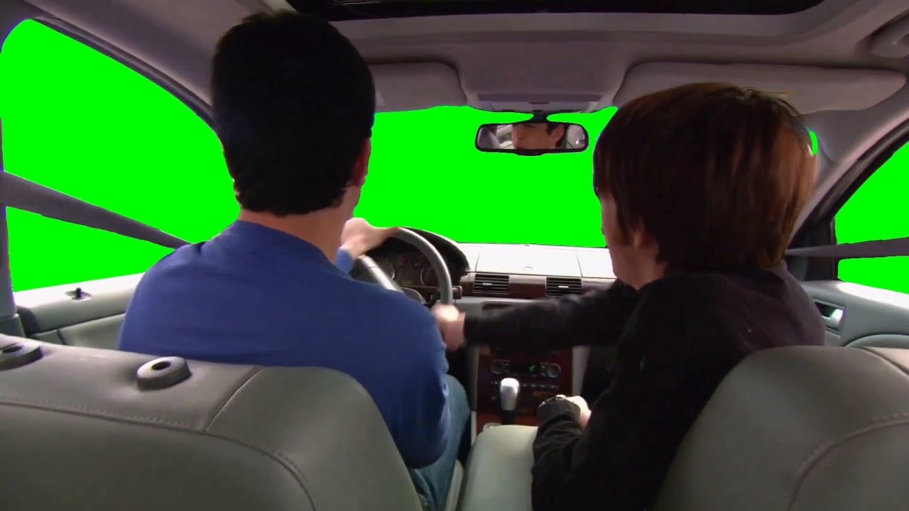 Drake & Josh Car Crash Green Screen - YouTube