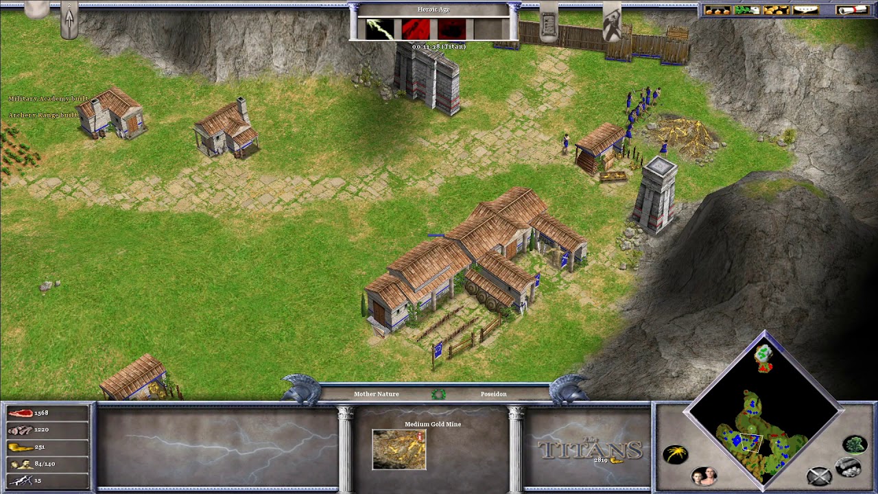 Age of Mythology - Gold Edition Walkthrough - 8. Bad News (Titan ...