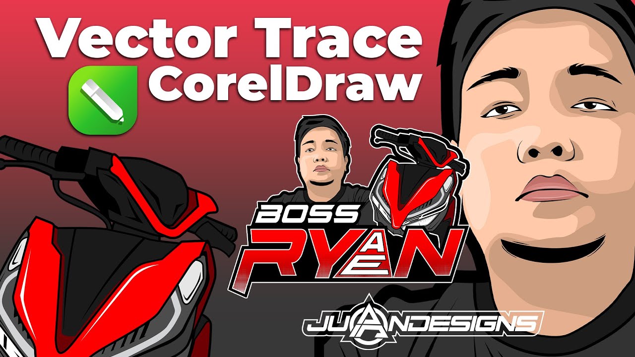 Boss Ryan Logo | Vector Trace Using CorelDraw #vector #coreldraw # ...