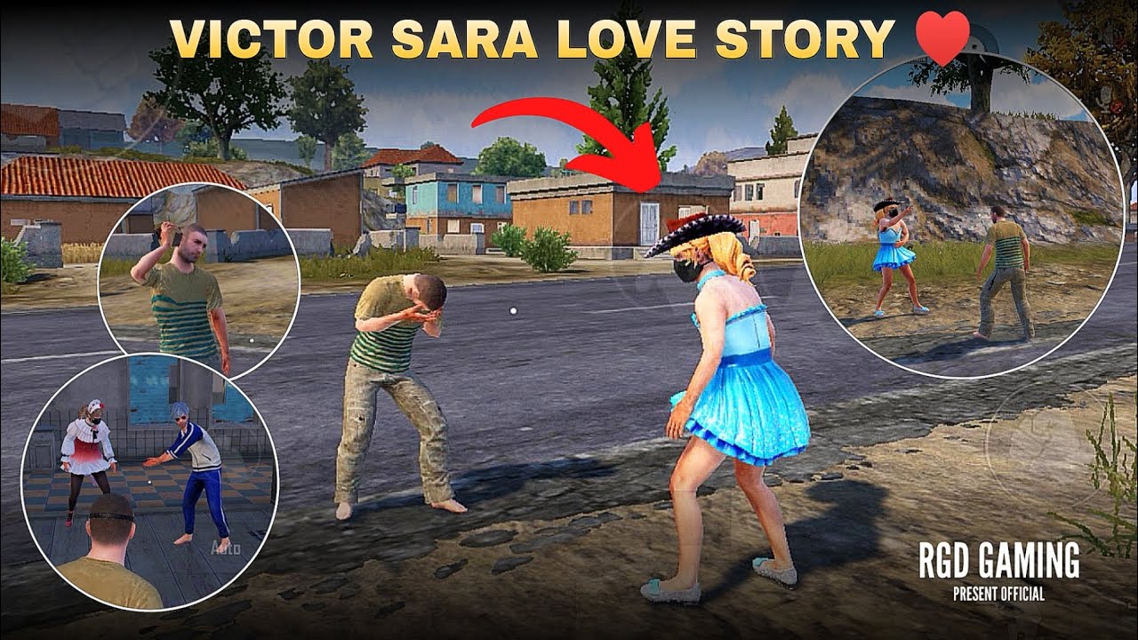 Victor Sara Love Story 😍 | Pubg victor funny video 🤣 | Bgmi funny ...