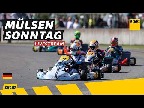 LIVE: Deutsche Kart-Meisterschaft Mülsen 2026 - Die FINALS | DKM Rennen Sonntag | ADAC Motorsports