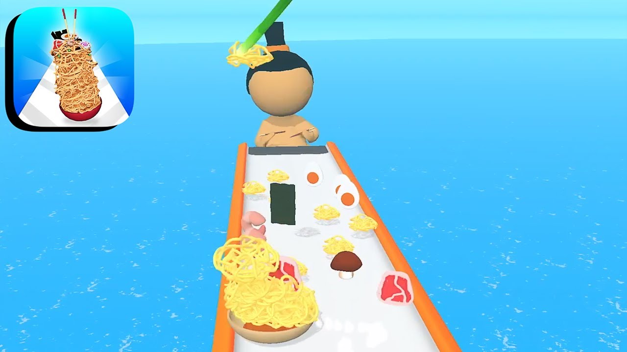 Ramen Run 3D Gameplay 🍜🥢🍲 All Levels 1 - YouTube