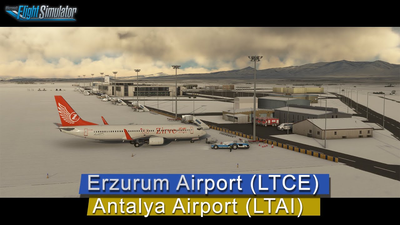 Toplu görev Uçuşu - Microsoft Flight Simulator 2020 - (Zirve Airlines ...