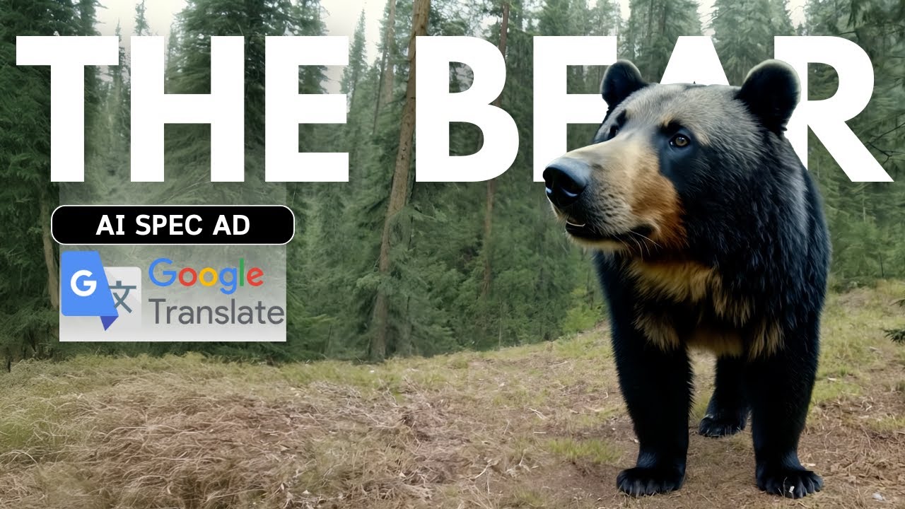 "THE BEAR" - Google Translate Commercial - Created Using AI (Spoof ...