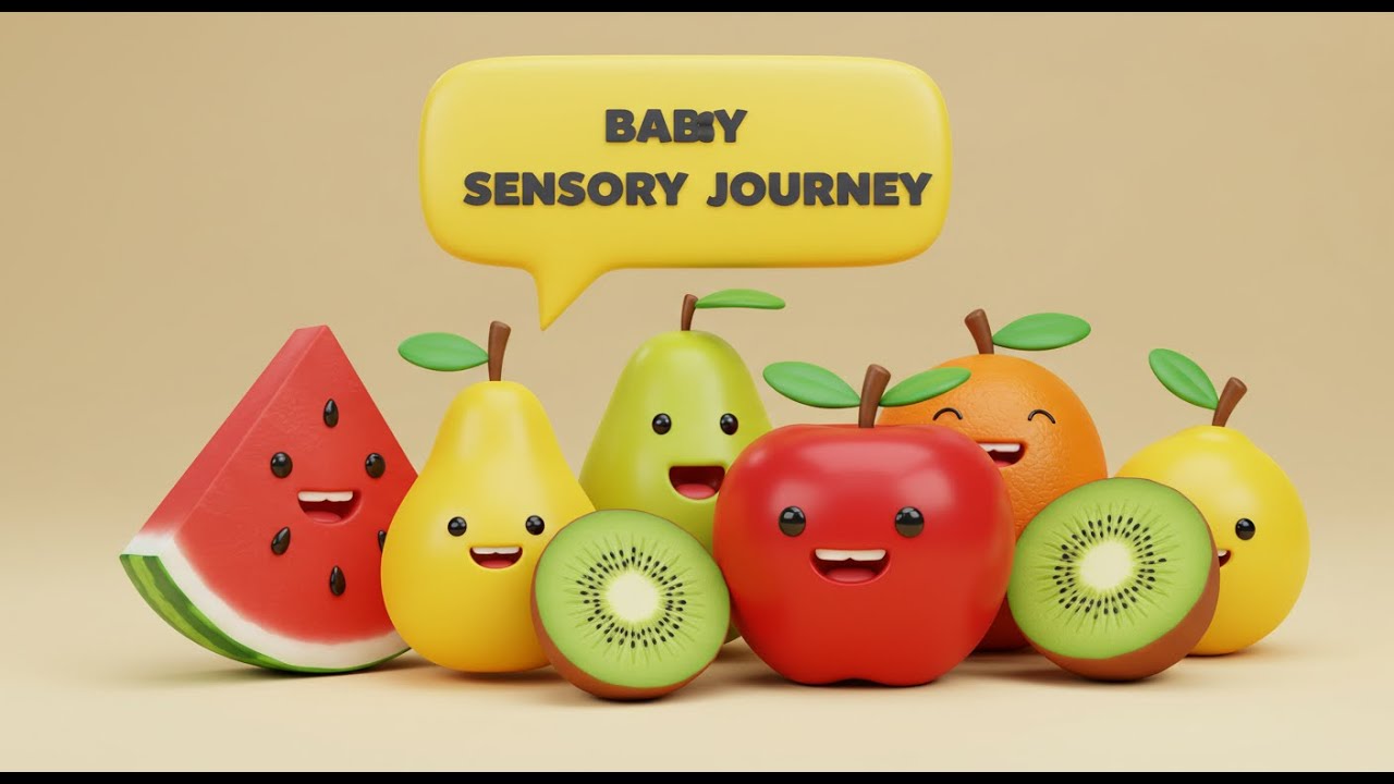 Baby Sensory Journey: Engaging Your Baby’s Senses with Color and Sound🍍 ...