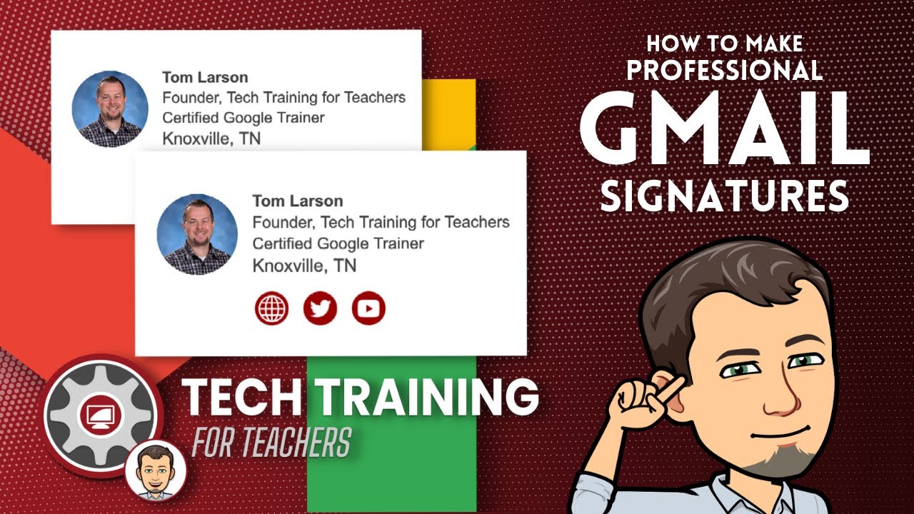 Make Professional Gmail Signatures FOR FREE! #gmail #email # ...