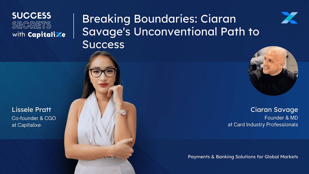Breaking Boundaries: Ciaran Savage's Unconventional Path to Success ...
