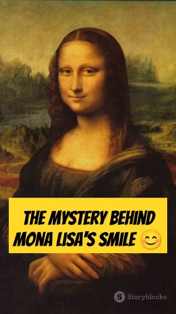 The Mystery Behind Mona Lisa's Smile ☺️ ️ #shorts #youtubeshorts # ...