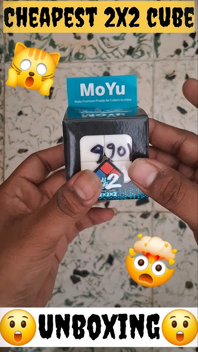 Moyu meilong 2x2 rubik's cube ASMR unboxing #shorts #youtubeshorts #asmr #unboxing - YouTube