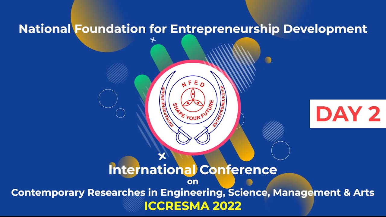 [Day 2 - 28/01/2022] ICCRESMA 2022 | Created & Powered by CRT - NFED - YouTube