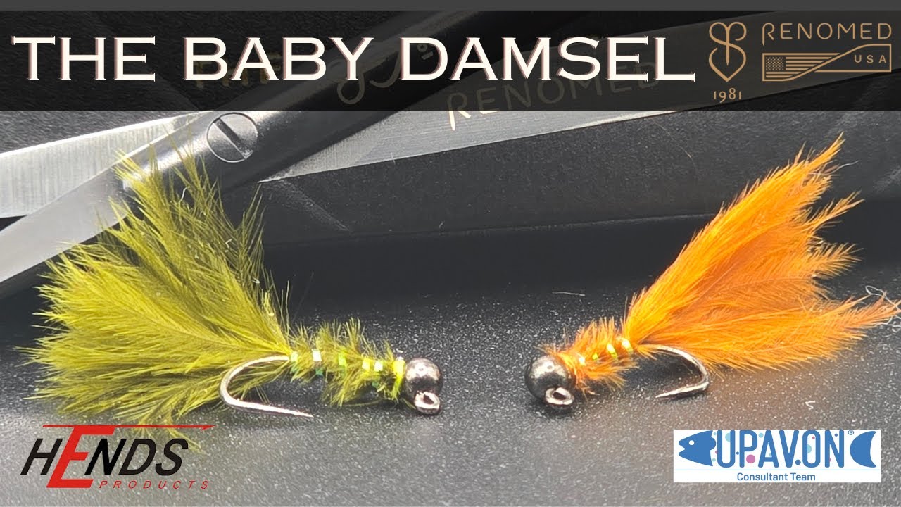 Fly Tying Tutorials The Baby Damsel - YouTube