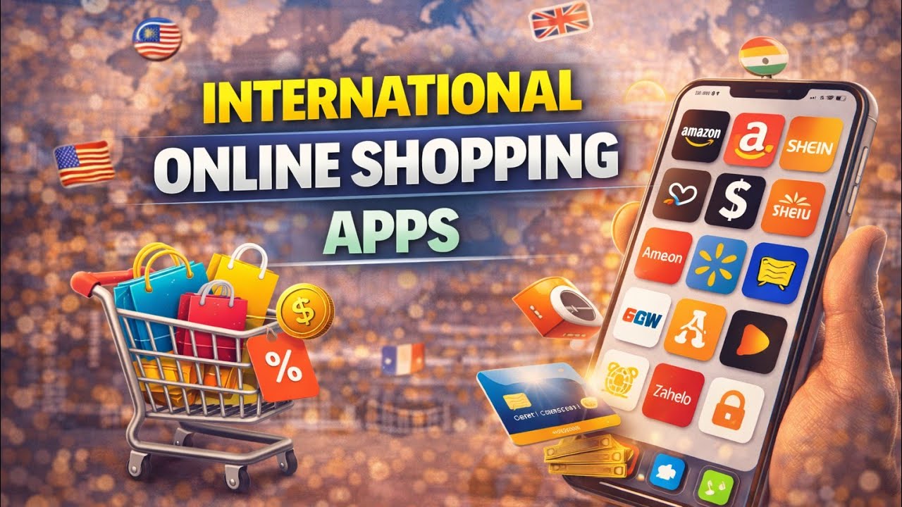 Best international online shopping apps - YouTube