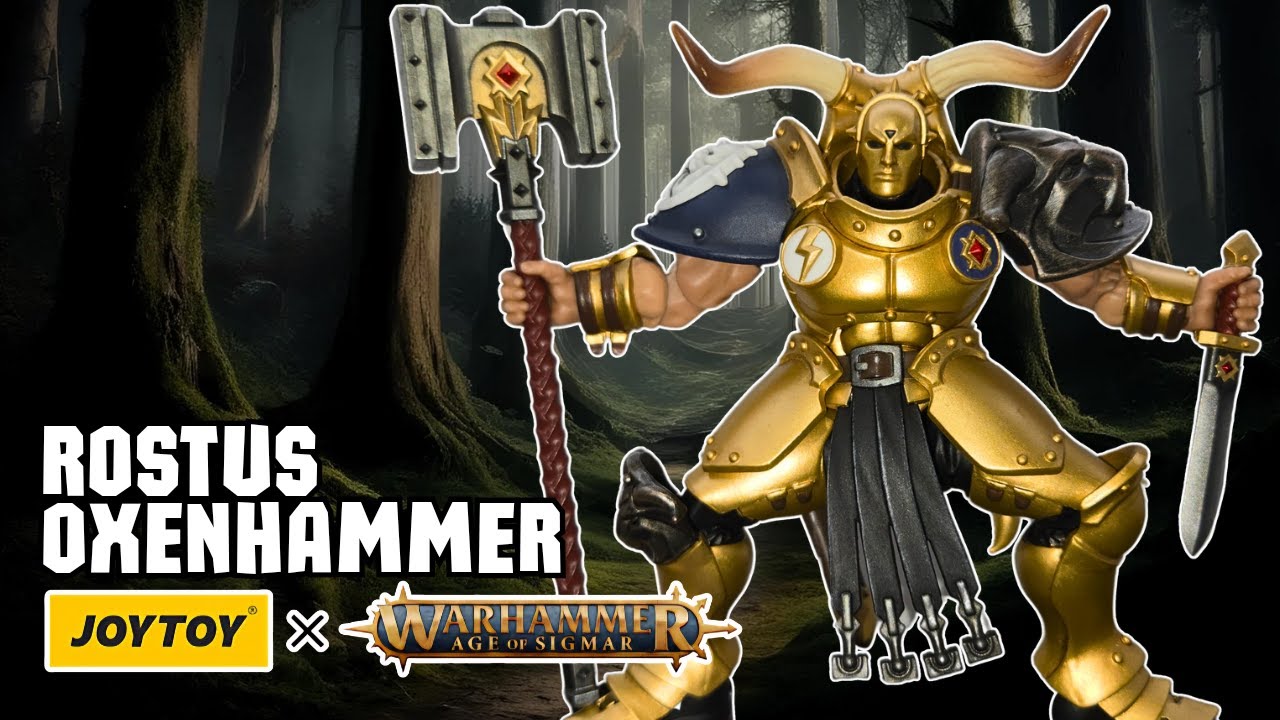 We Need MORE Hulky Knights - Rostus Oxenhammer Age of Sigmar Review ...