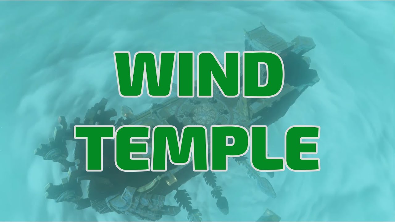 The Wind Temple - The Legend of Zelda Tears of the Kingdom - YouTube