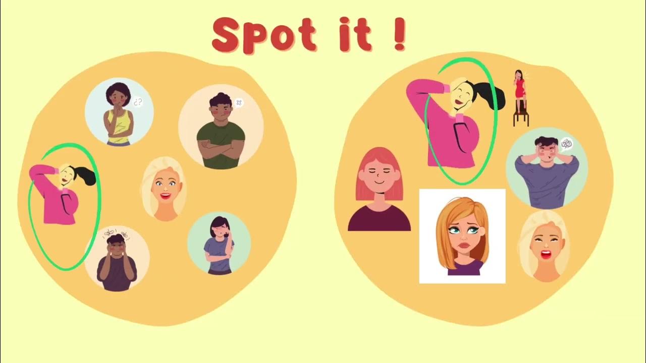 Spot it challenge Game. #challenge #games #english #spotit - YouTube