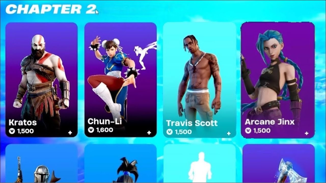 CONFIRMED TOMORROW TRAVIS SCOTT KRATOS CHUN-LI AND ARCANE WILL HAVE ...