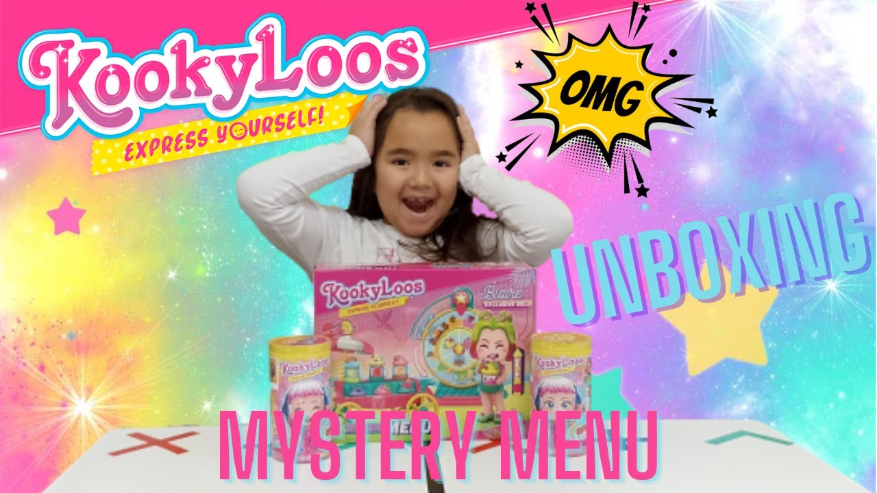 🍿KOOKYLOOS MYSTERY MENU🍿UNBOXING de las nuevas KookyLoos. Abrimos 2 ...