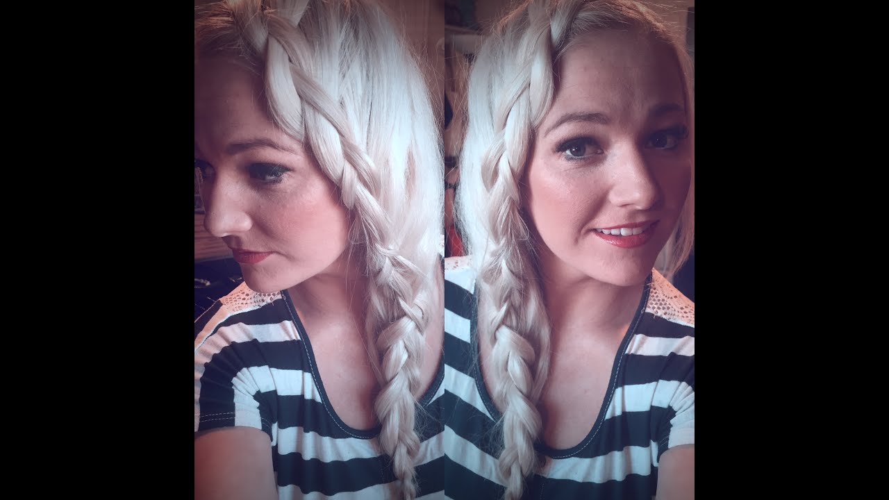 Dutch Braid | Front Side Braid | Quick & Easy - YouTube