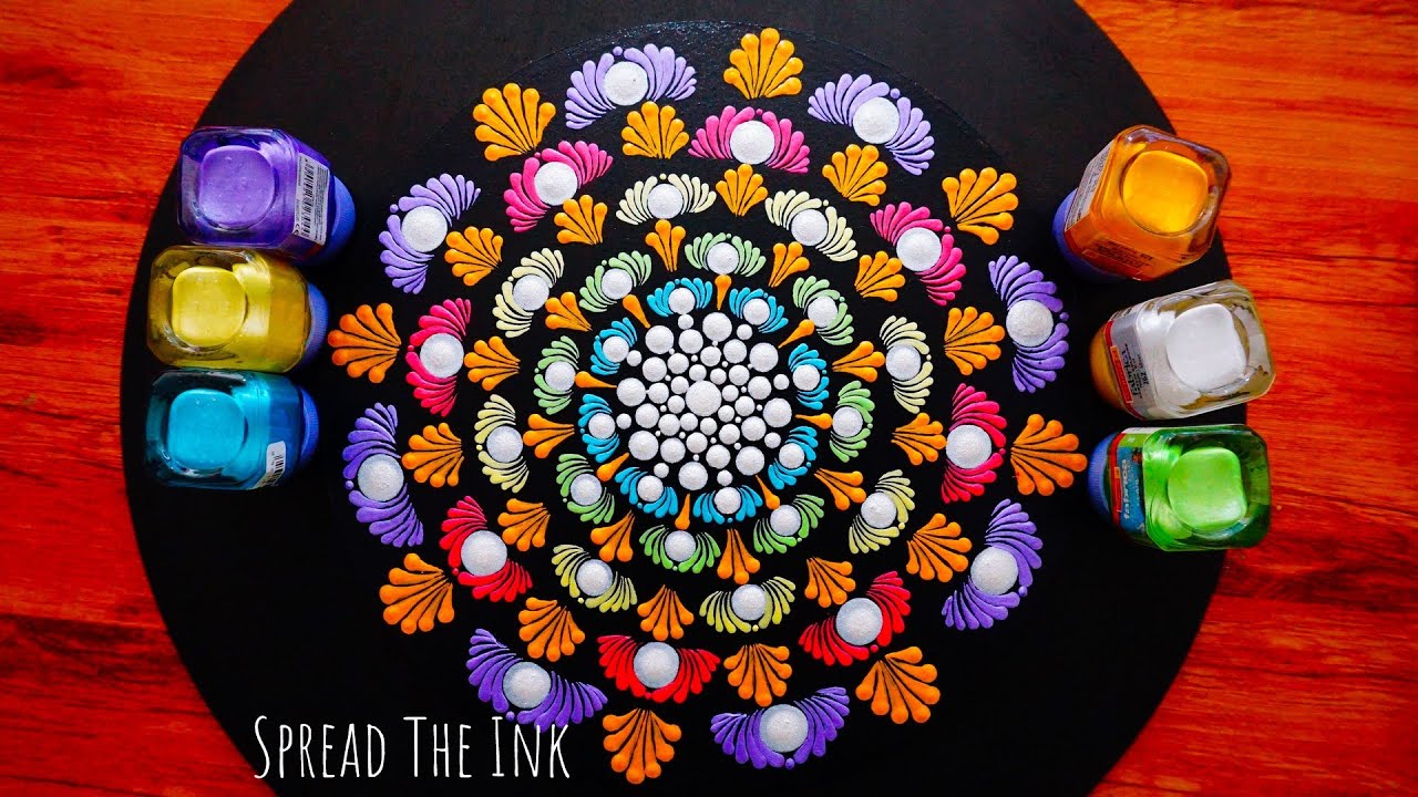 Dot Mandala Tutorial - YouTube