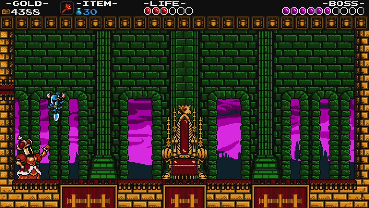 Shovel Knight - BOSS: King/Queen Knight - YouTube