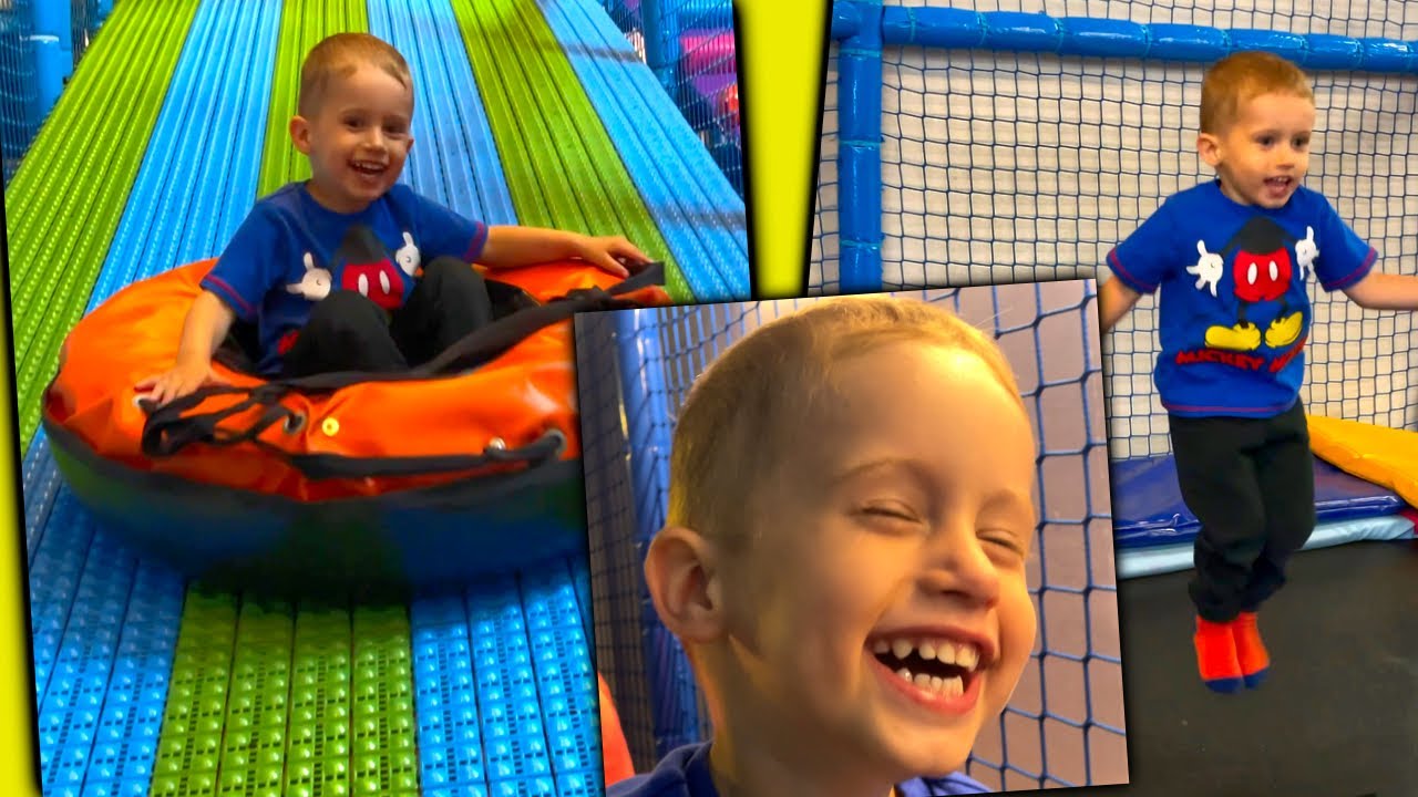 Indoor Fun Playground for Kids and Family - Play Center Slides Playtime ...