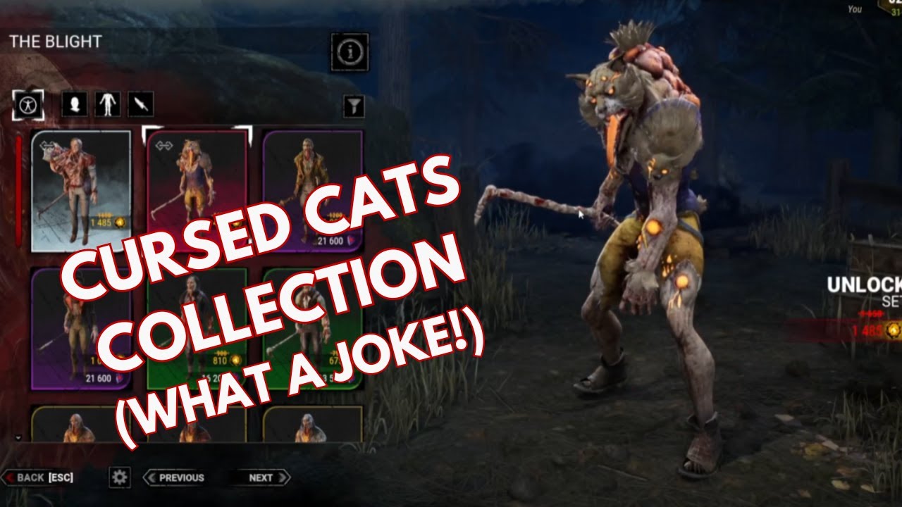 New Cosmetics - Cursed Cats Collection (What a Joke!) / Dead By ...