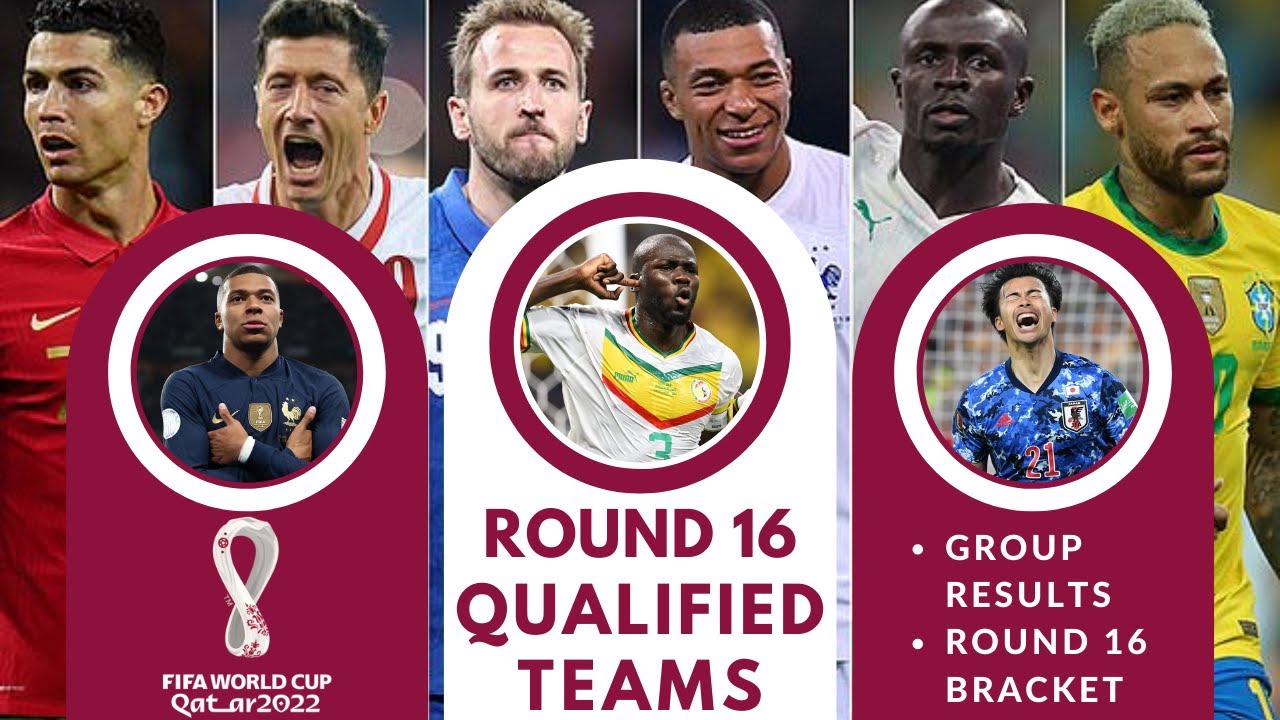 FIFA World Cup: Group Stage Final Standings & All Results | Round 16 ...