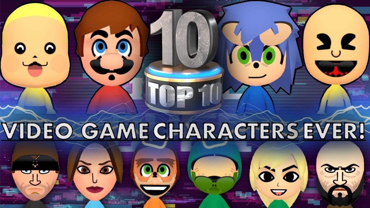 TOP 10 BEST Video Game Character Miis EVER! - YouTube top-10-best-video-game-character-miis-ever-youtube