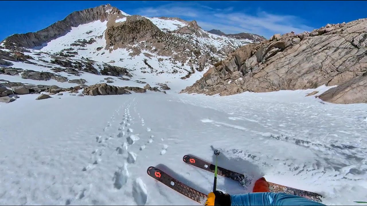 Normal Chute on White Mountain on 5/18/22 - YouTube