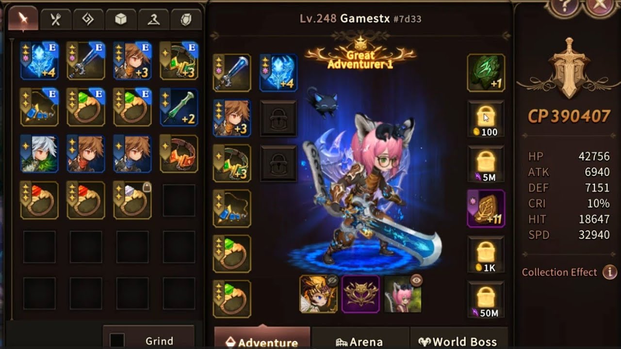 NINE CHRONICLES | Unlocking the 100 gold rune slot - YouTube