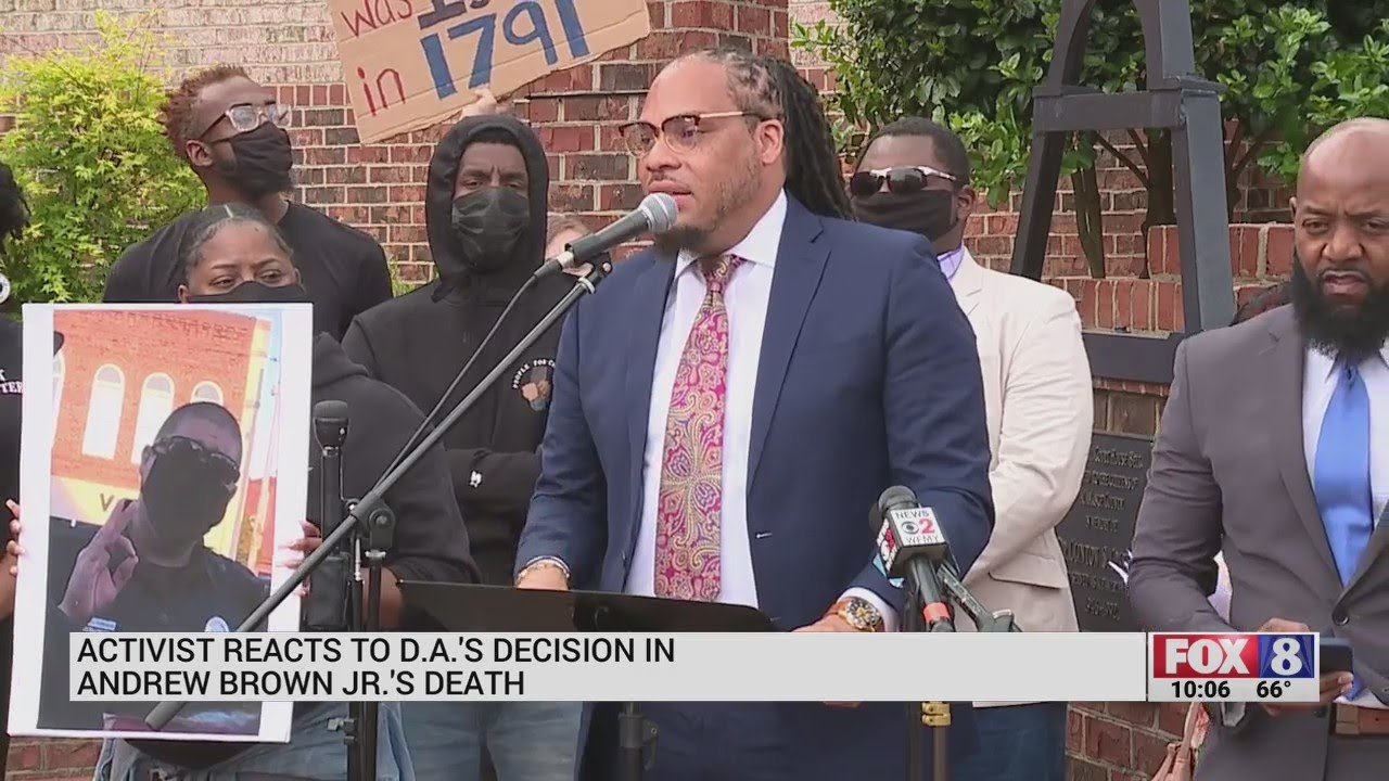 Local activist reacts to Andrew Brown district attorney ruling - YouTube