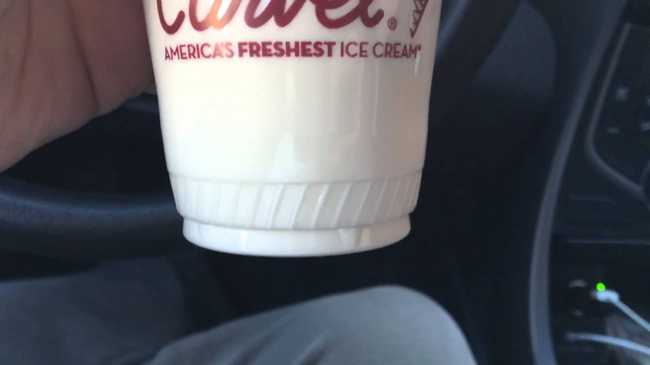 Carvel Ice Cream Shake Review - YouTube