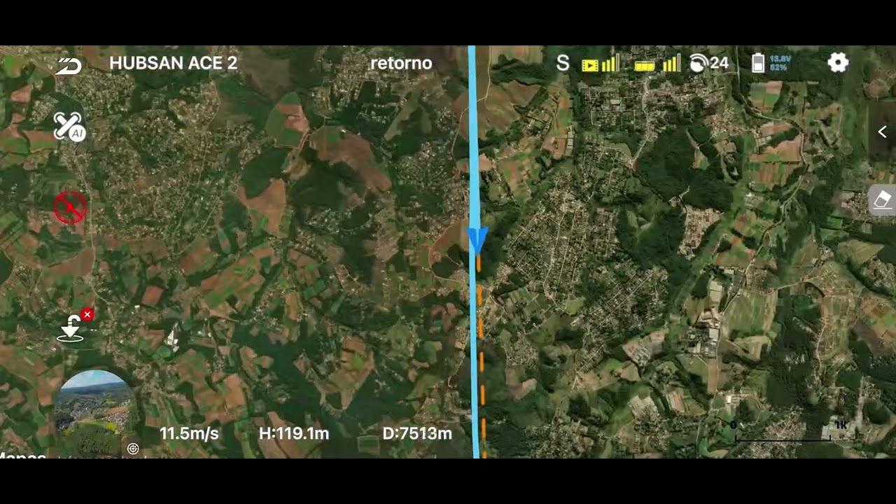 Hubsan Ace 2 Long Range 11km new Record Brazil battery 6000mah - YouTube