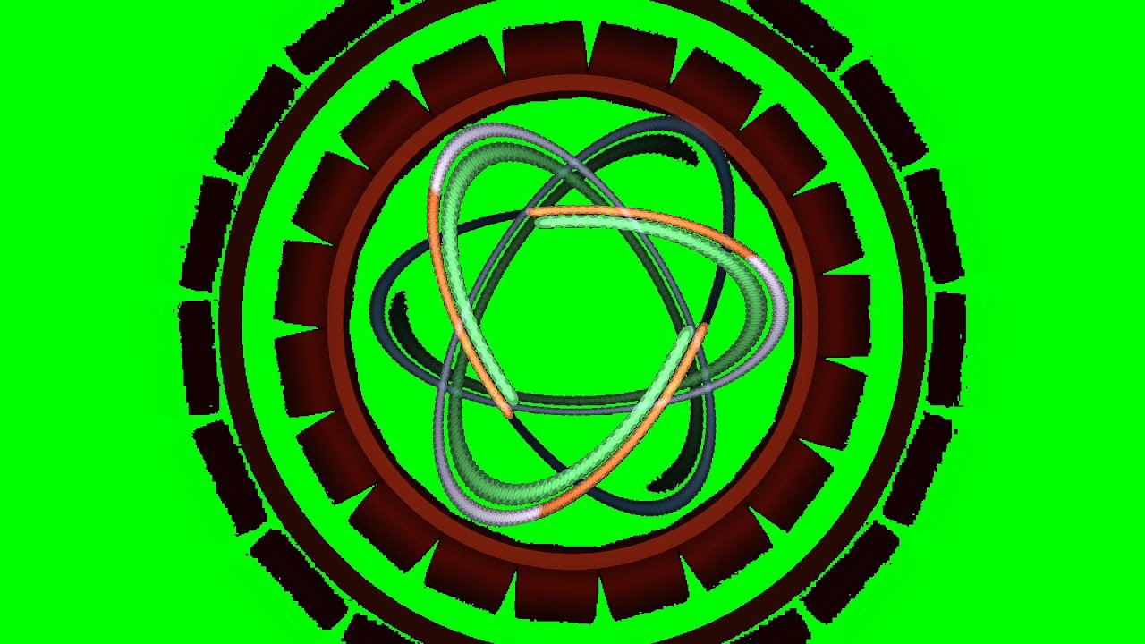 ATOM & ELECTROMAGNETIC FIELD ||💯| #greenscreen effects - chroma key ...