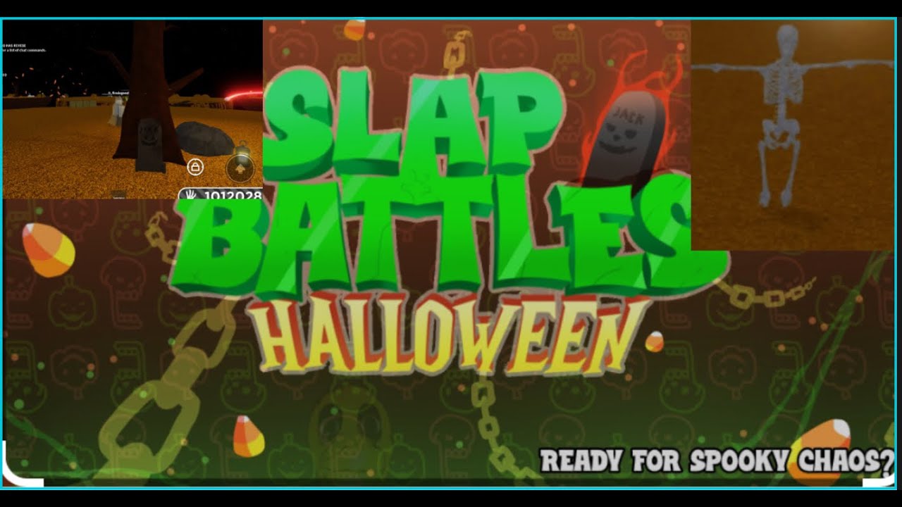 The slap battles Halloween update (Roblox) - YouTube